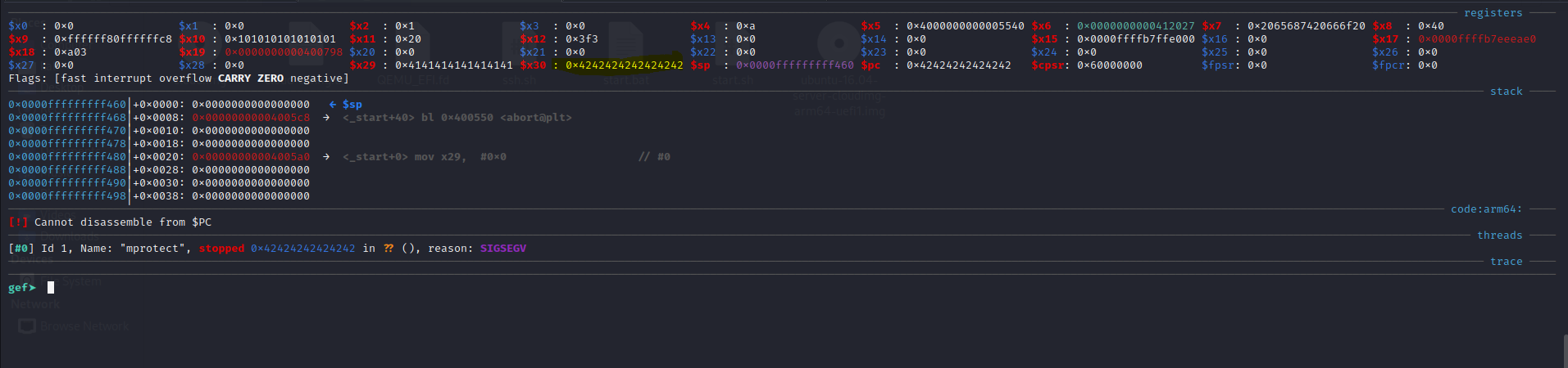Arm64 Reversing And Exploitation Part 4 Using Mprotect To Bypass Nx